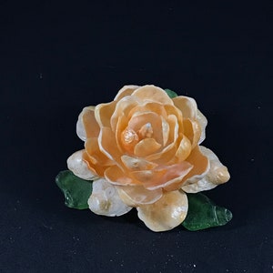 Delicate Rose 'forever' Seashell Flower Handmade With Natural Florida ...