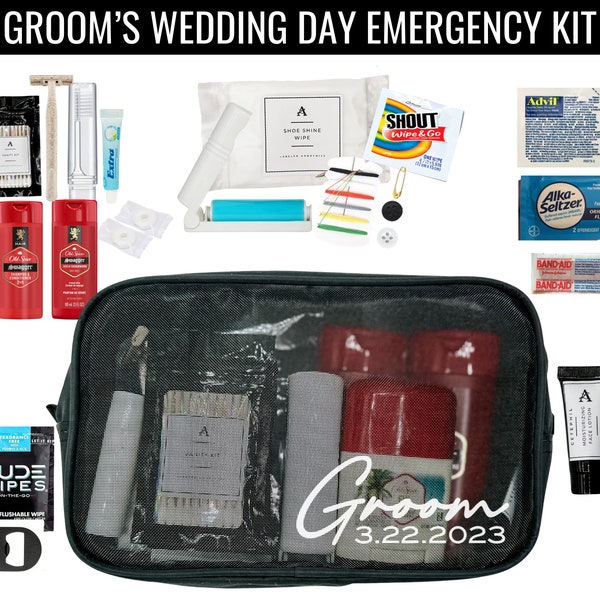 Grooms Survival Kit - Etsy