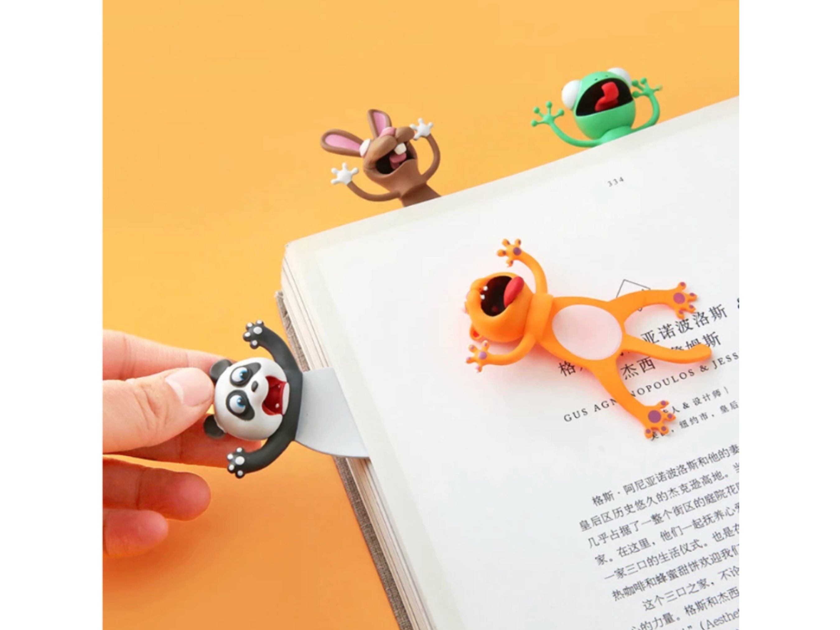 3dcartoon Bookmarks, 3D Wacky Animal Bookmarks,fun Bookmarks, Funny ...