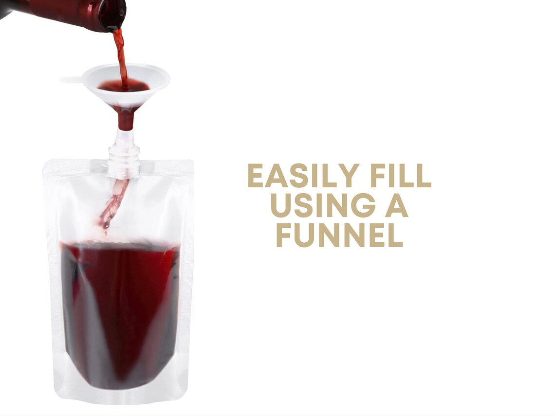 Titos Drink Pouch, Vodka Drink Pouch, Adult Capri Sun, Booze Bag, Vodka ...