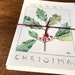 Christmas Card Package Set of 6 Merry Christmas Cards Blank Christmas ...