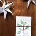 Christmas Card Package | Set of 6 | Merry Christmas Cards | Blank ...