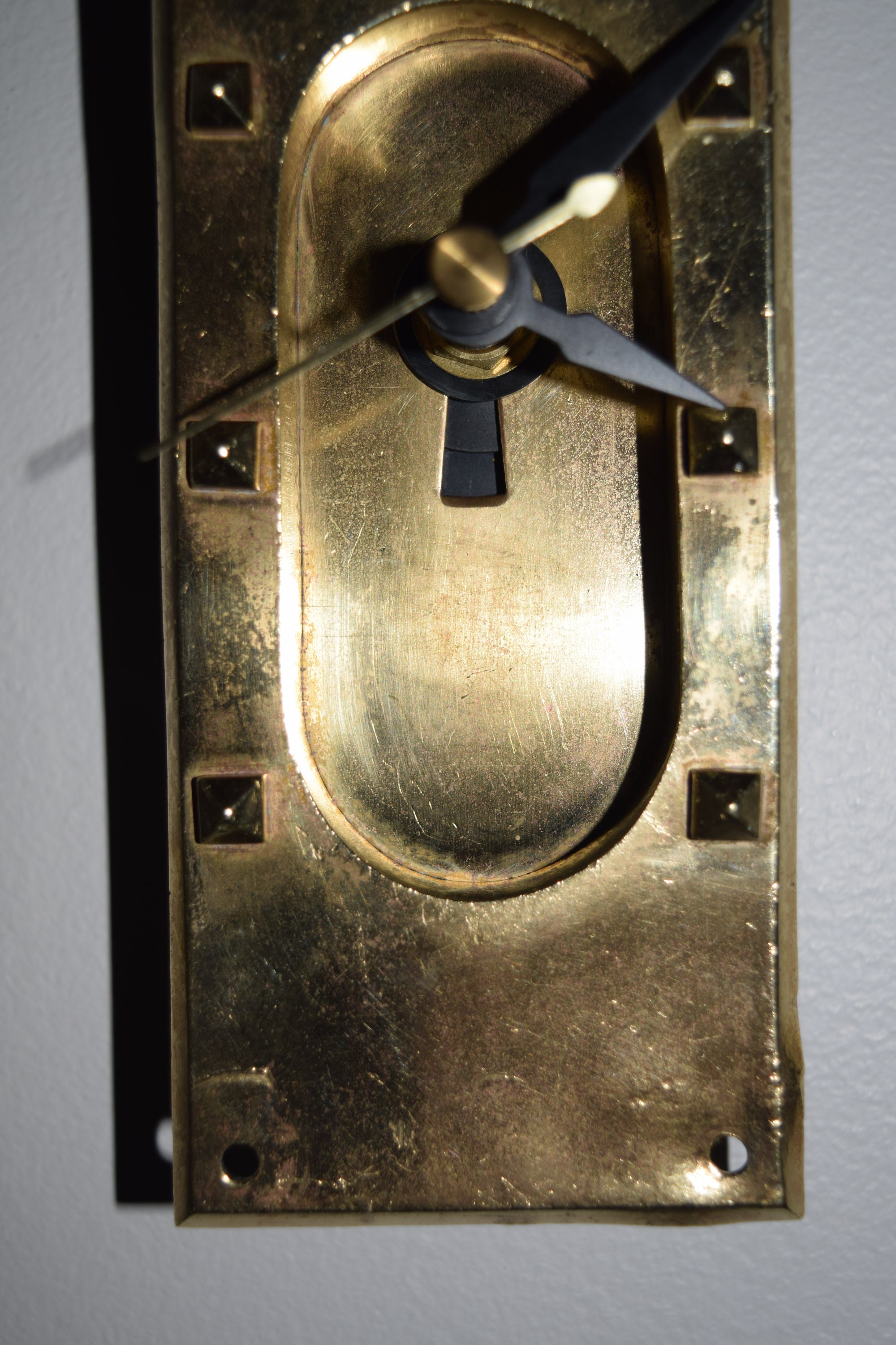 Medieval Gothic Tudor Brass Clock - Etsy