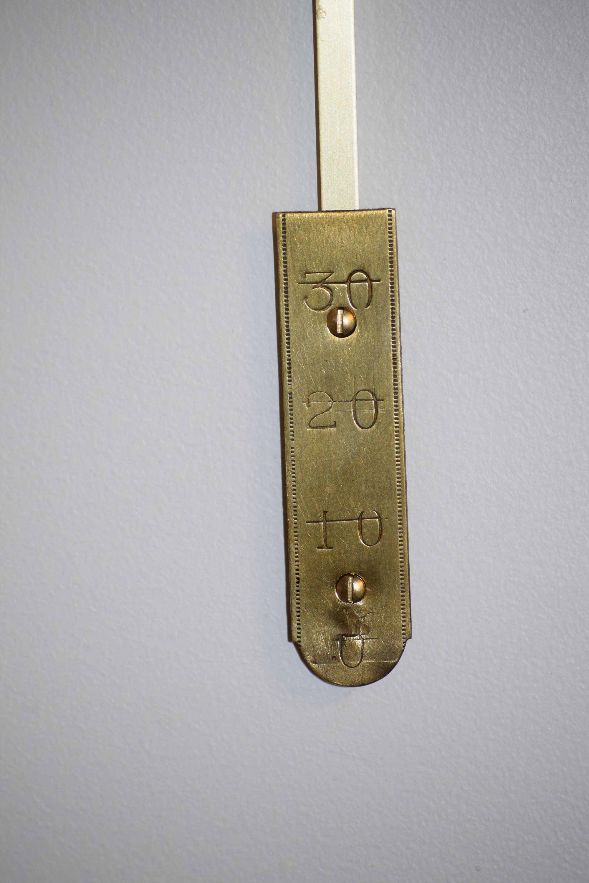 Old Antique Brass Frary's Scale Pendulum Wall Clock - Etsy
