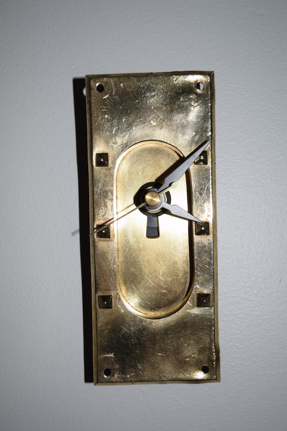 Medieval Gothic Tudor Brass Clock - Etsy