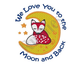 Moon Machine Embroidery Design | Etsy