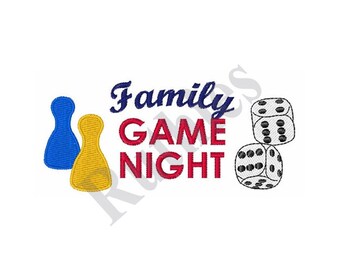 Family Game Night Svg | Etsy