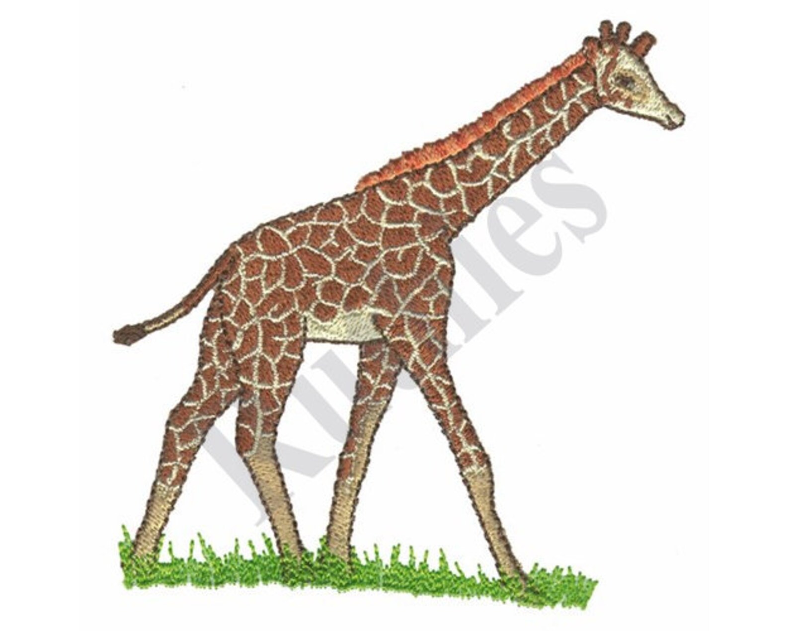 Giraffe Machine Embroidery Design | Etsy