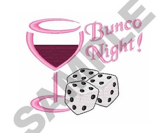 Bunco Embroidery | Etsy