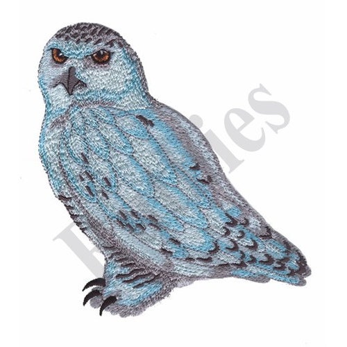 Owl Bird Machine Embroidery Design 2 Sizes | Etsy