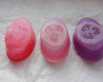 Loofah soap | Etsy
