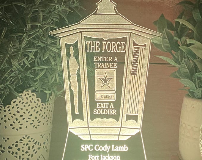 The Forge Lantern for Basic Training - Etsy