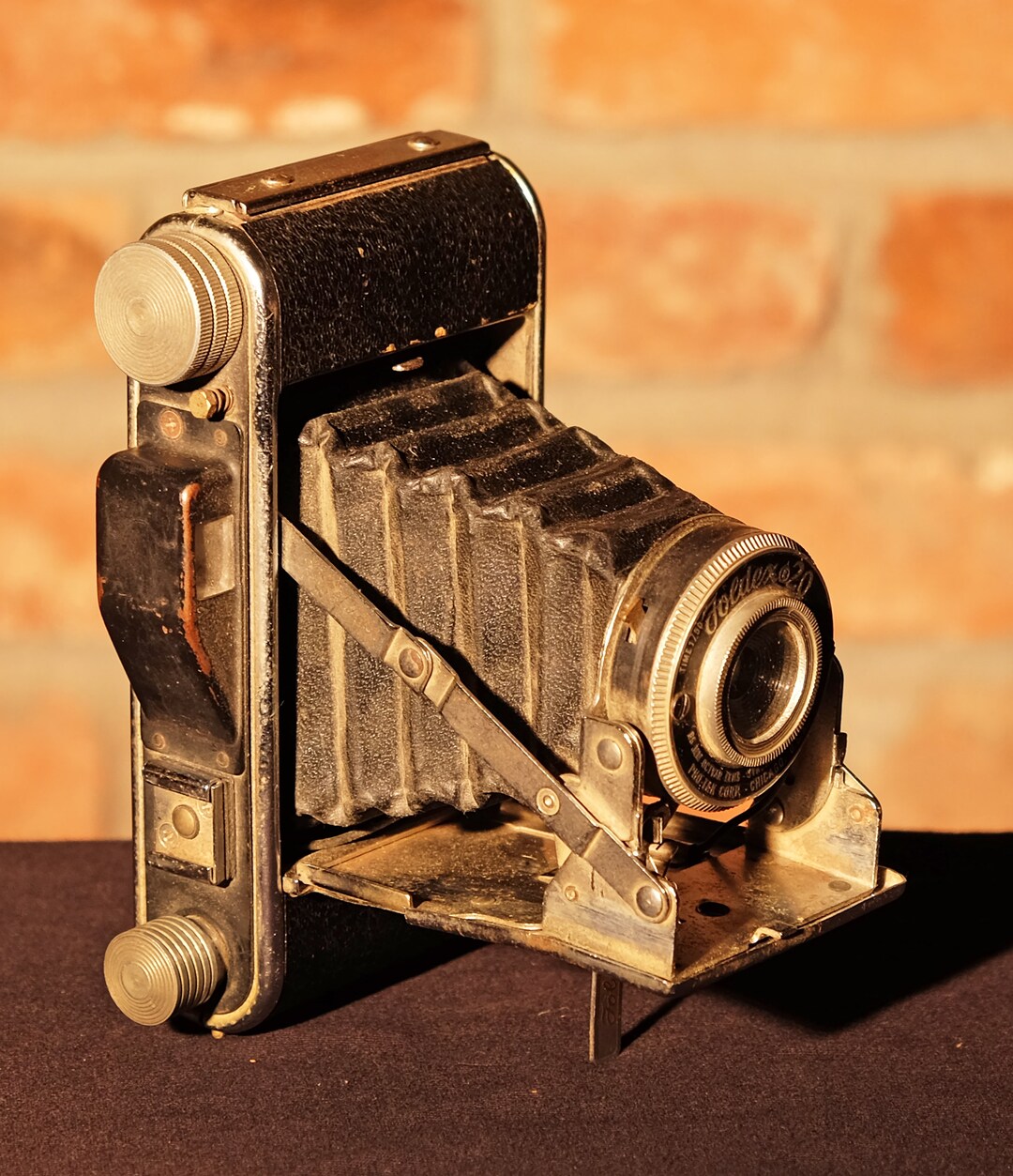 Mid-century, Post War, Foldex 20 120 Roll Film Folding Camera. Made in ...