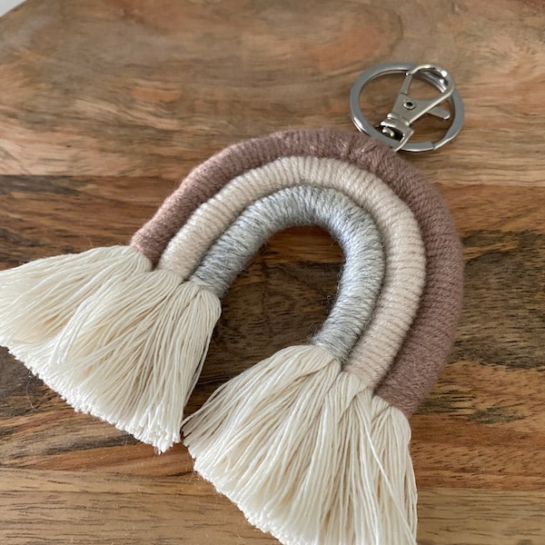 Macrame Keychain - Etsy