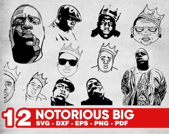 Biggie svg | Etsy