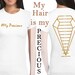 Hair Length Check Shirt SVG, 13 Inches, Mermaid Hair Growth Shirt, Hair ...