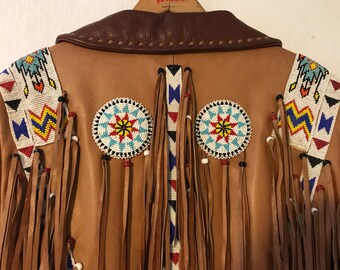 Buckskin jacket | Etsy