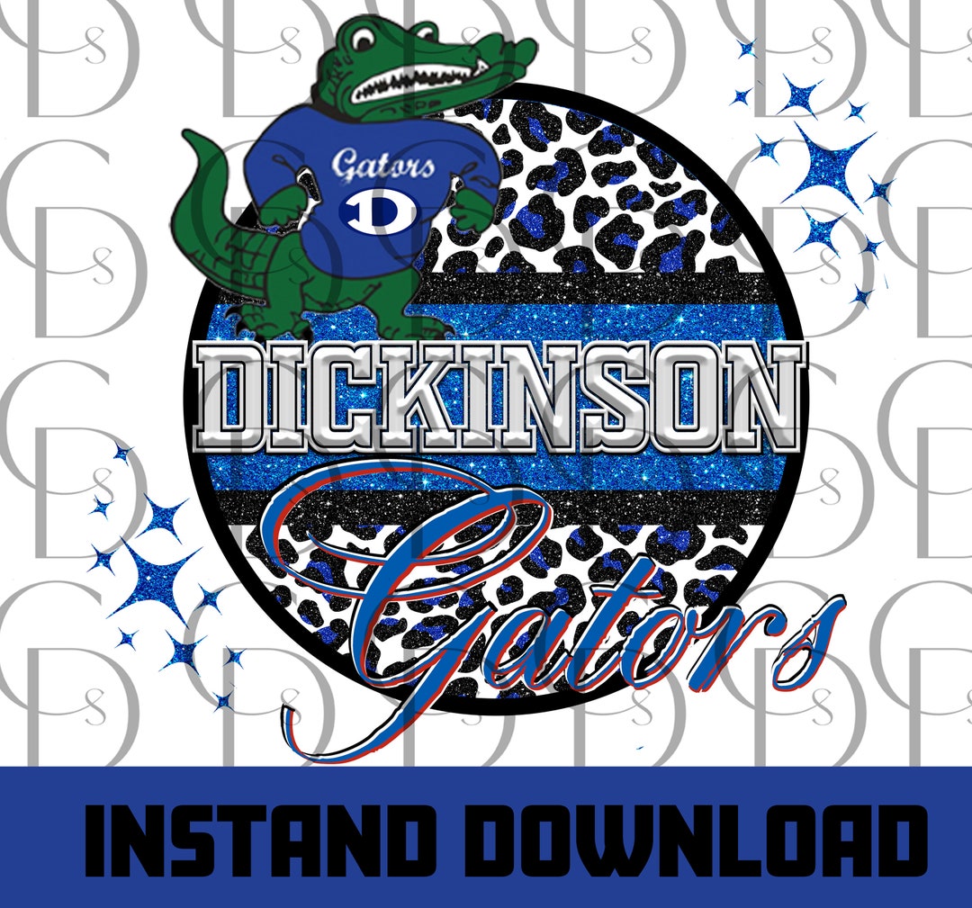 Dickinson Gators Mascot PNG: Leopard Print, Football Spirit (digital ...