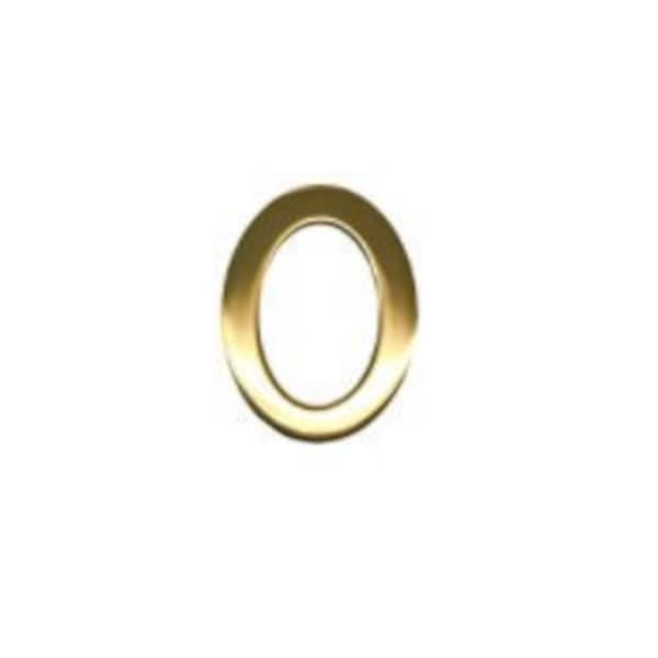 3 Inch Brass Mailbox Numbers - Etsy