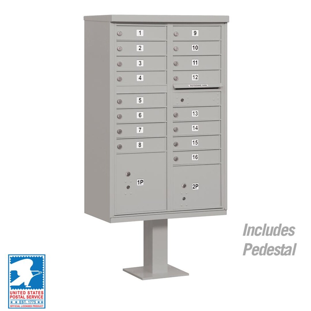 CBU 1570-16 Cluster Box With Pedestal - Etsy