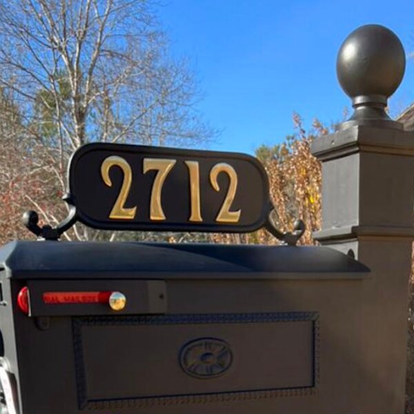 Mailbox Address Plate - Etsy