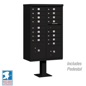 CBU 1570-16 Cluster Box With Pedestal - Etsy
