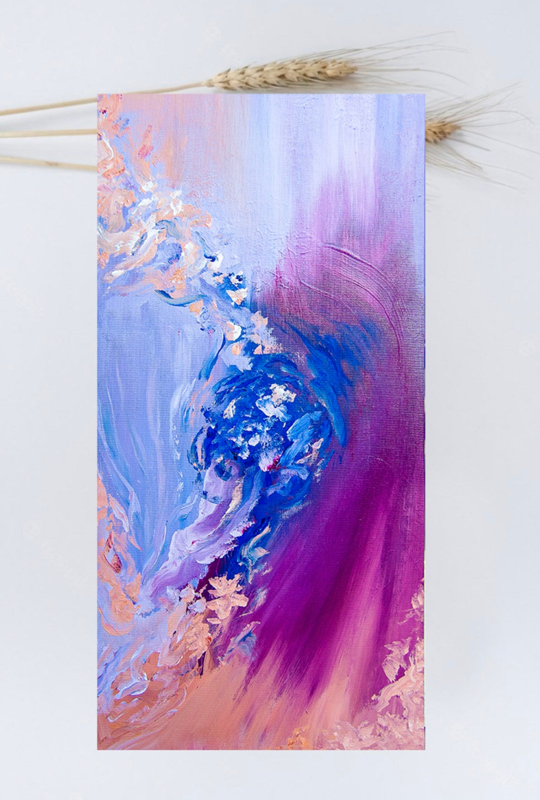 Abstract Psychedelic Art Print Mystical Home Decor / Whimsical ...