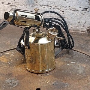 Steampunk Paraffin Blowtorch Lamp English Made 'governor' Mancave Gift ...