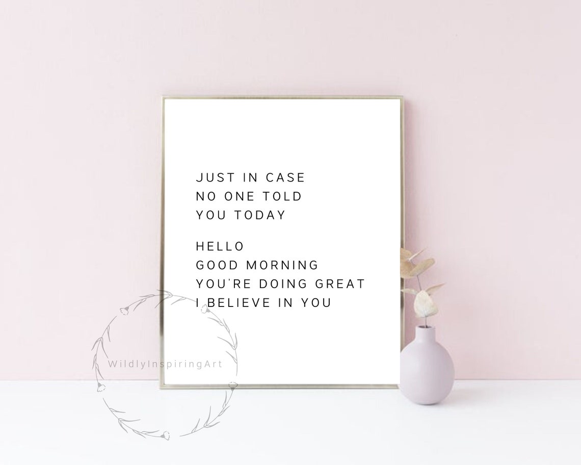 Office Wall Art Office Decor Inspirational Wall Art Quote - Etsy