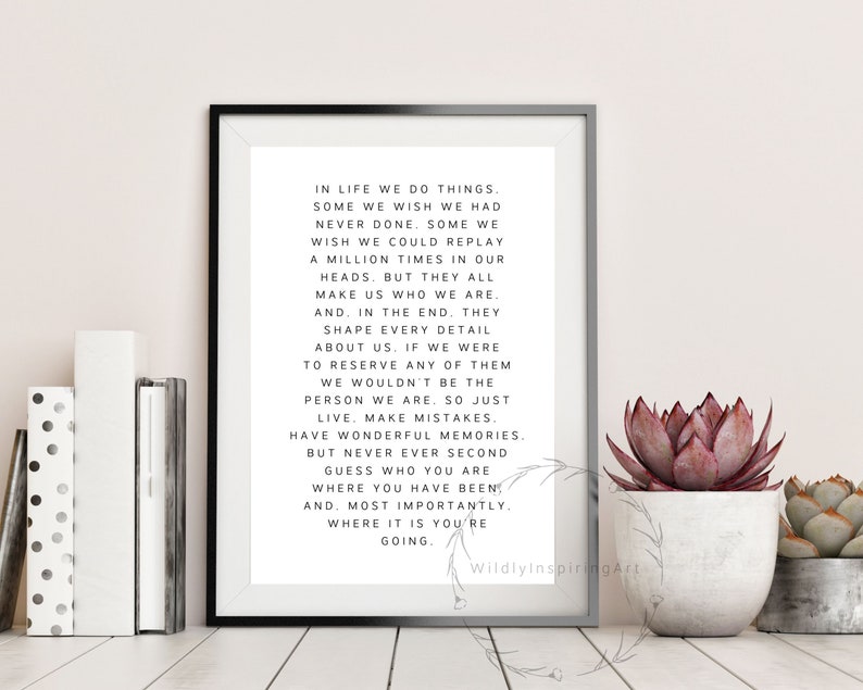 Office Wall Art Office Decor Inspirational Wall Art Quote | Etsy