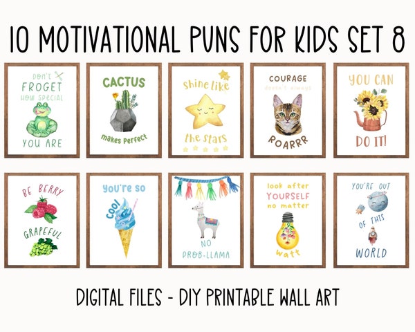 Digital Character Affirmations 40 Book Characters Childrens Storybook ...