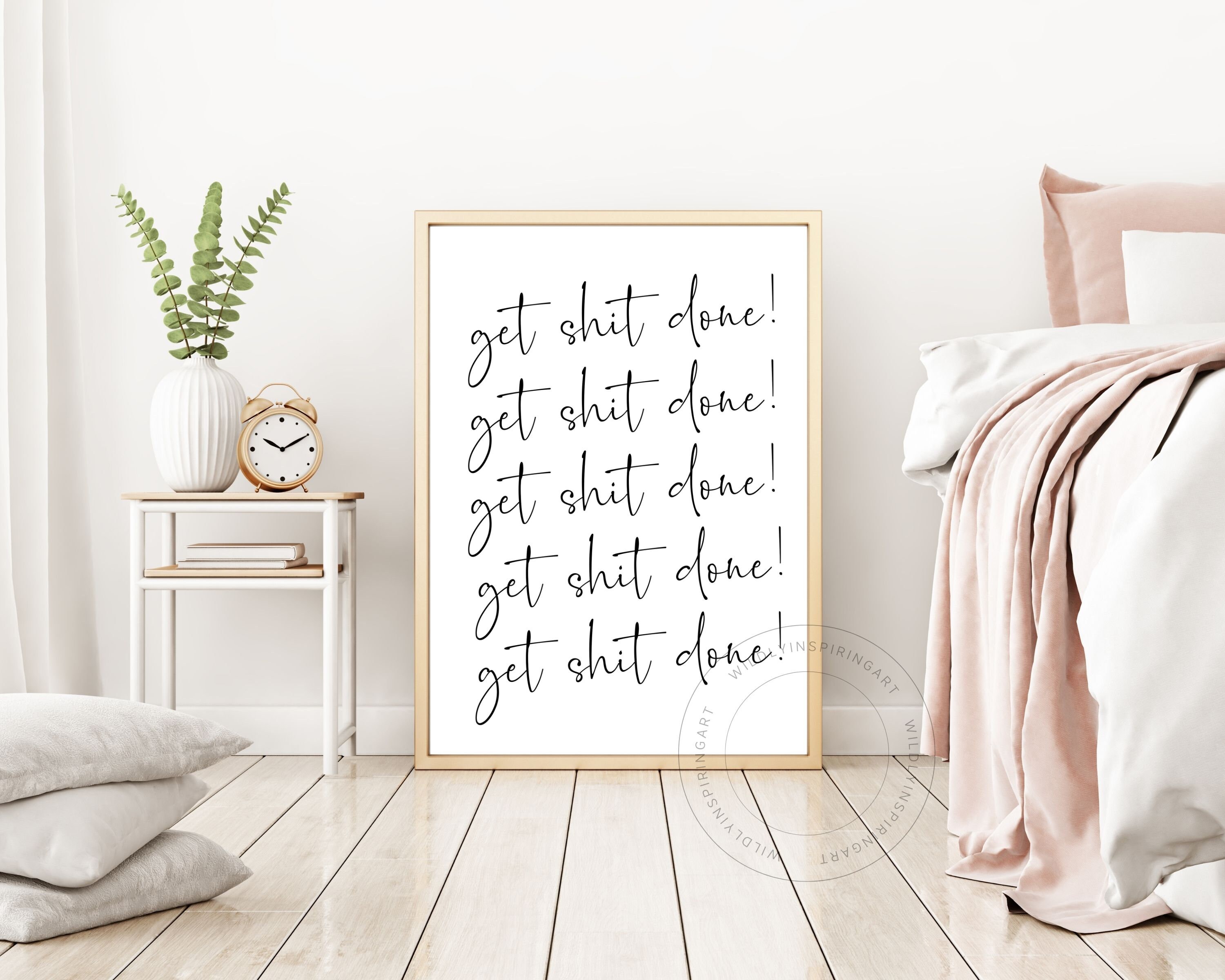 Office Wall Art Office Decor Inspirational Wall Art Quote - Etsy