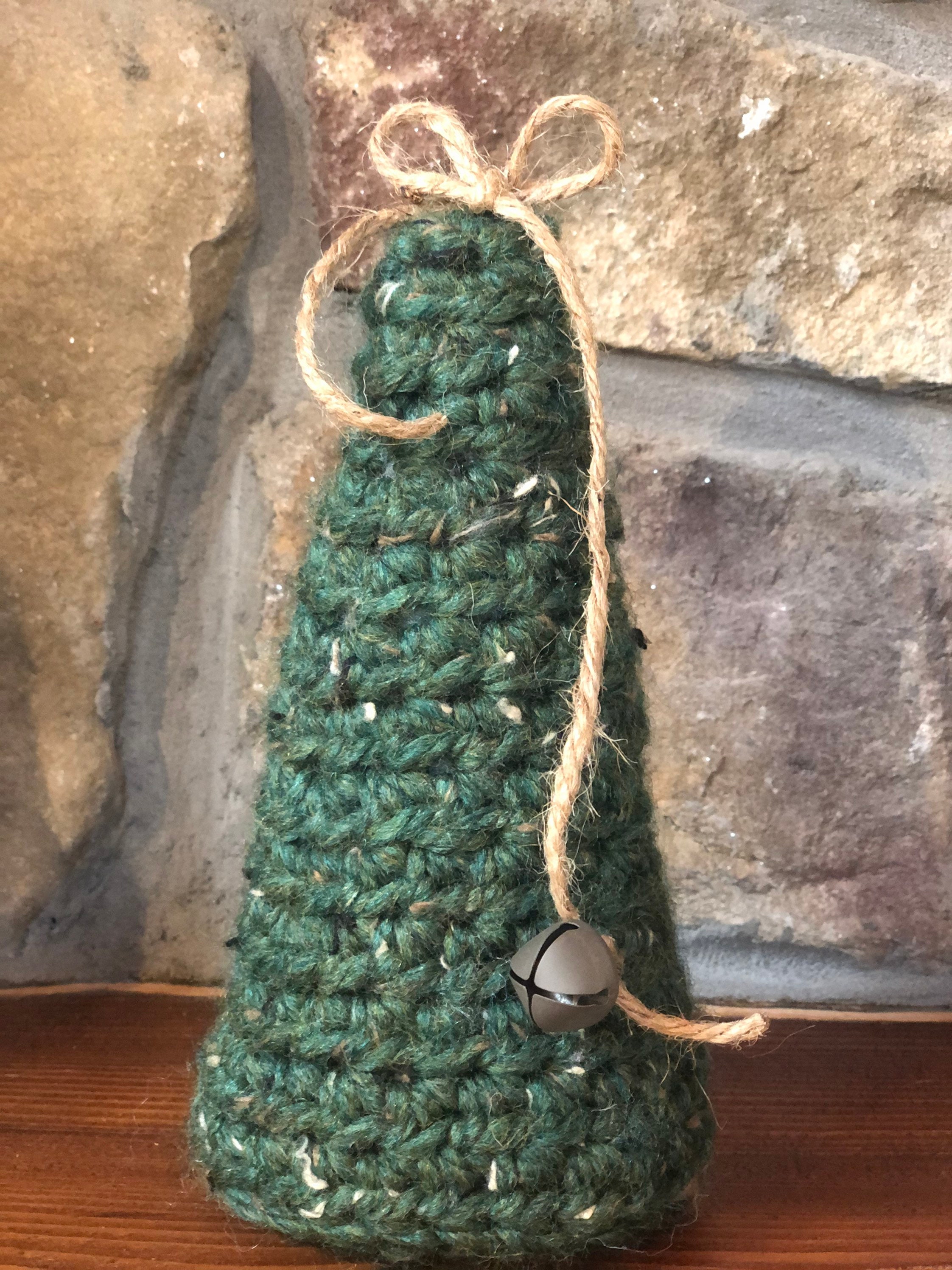 Primitive Crochet Christmas Tree Rustic Christmas Tree - Etsy