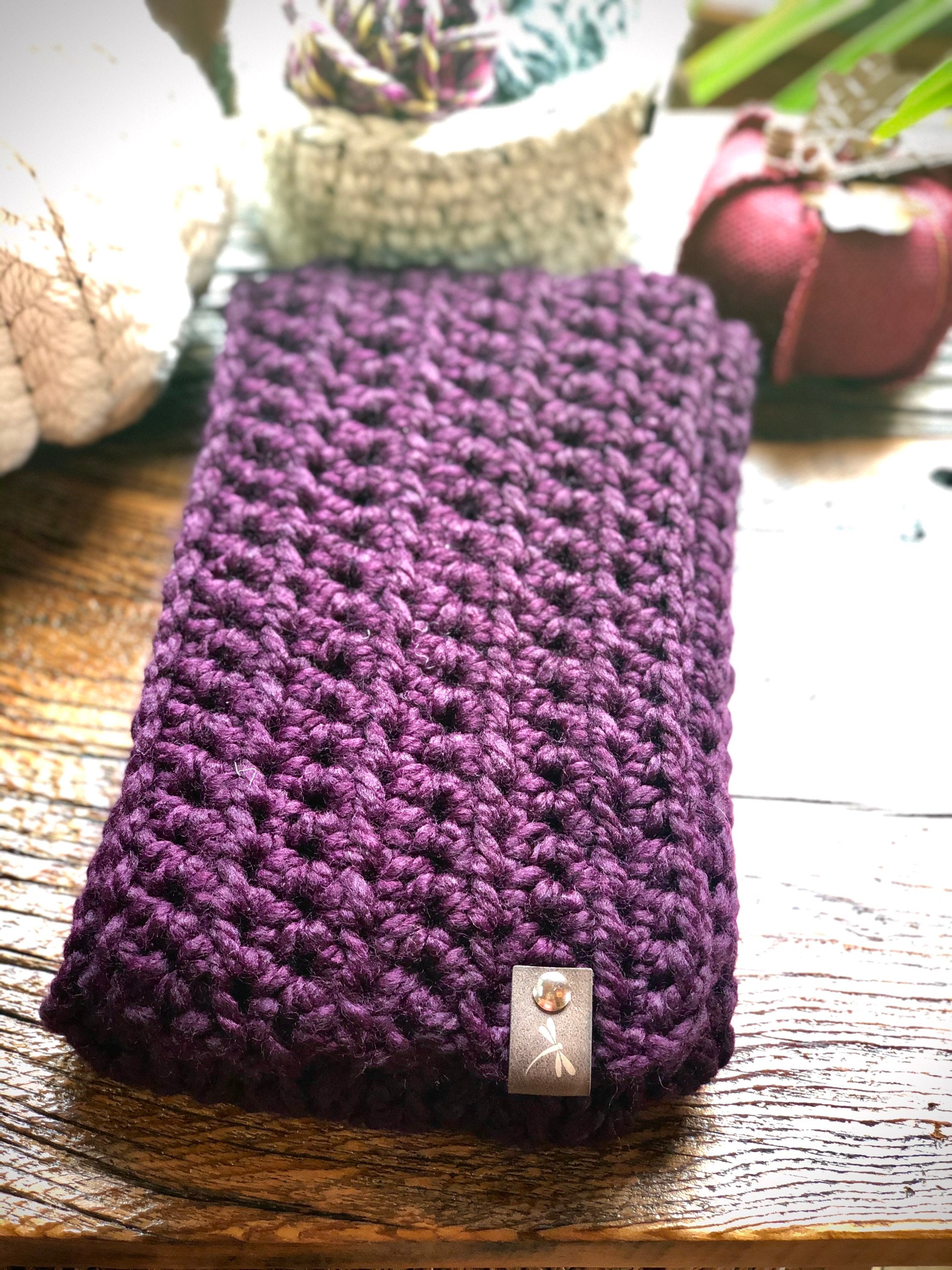 Winter Scarf Cold Weather Gift Crocheted Handmade | Etsy