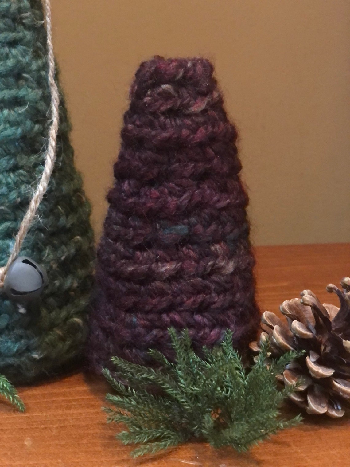 Primitive Crochet Christmas Tree Rustic Christmas Tree - Etsy