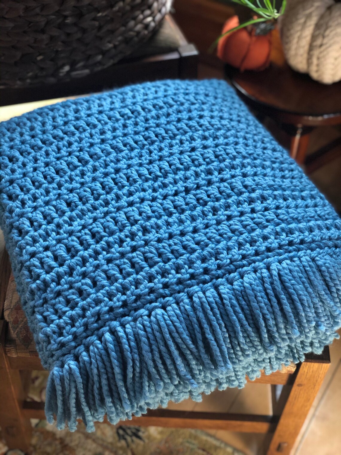 Handmade Throw Crochet Throw Chunky Throw Home Accent Warm - Etsy