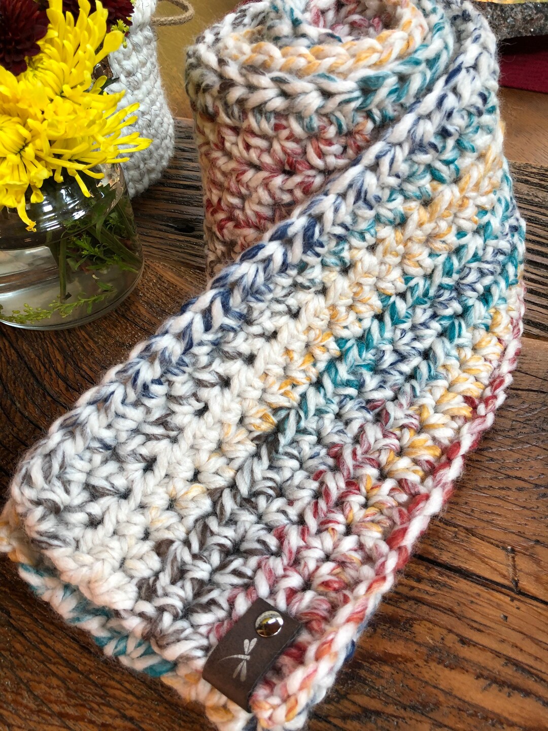 Crochet Scarf, Handmade Scarf, Winter Scarf, Cold Weather Scarf ...