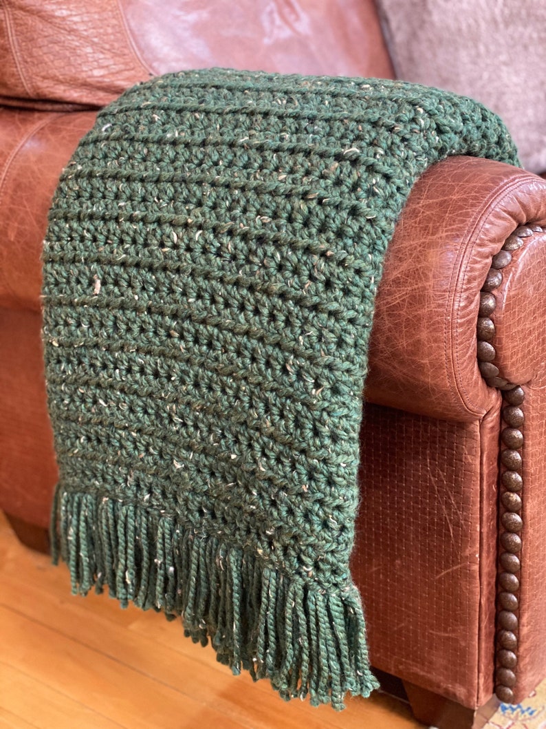 Handmade Throw Crochet Throw chunky throw home accent warm | Etsy