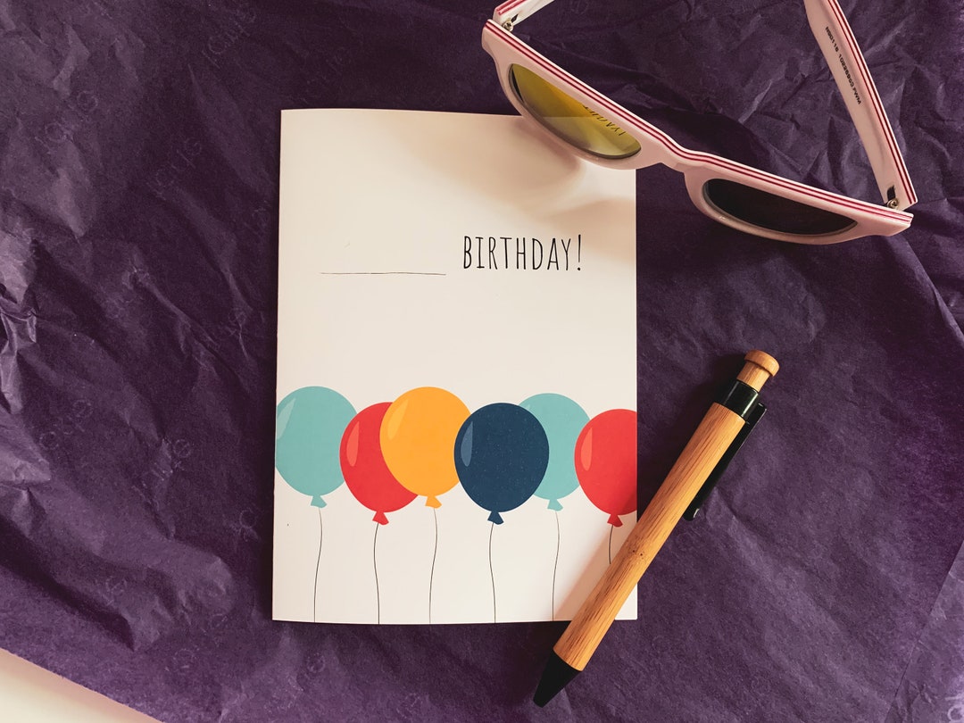 Not Happy // Birthday - Etsy