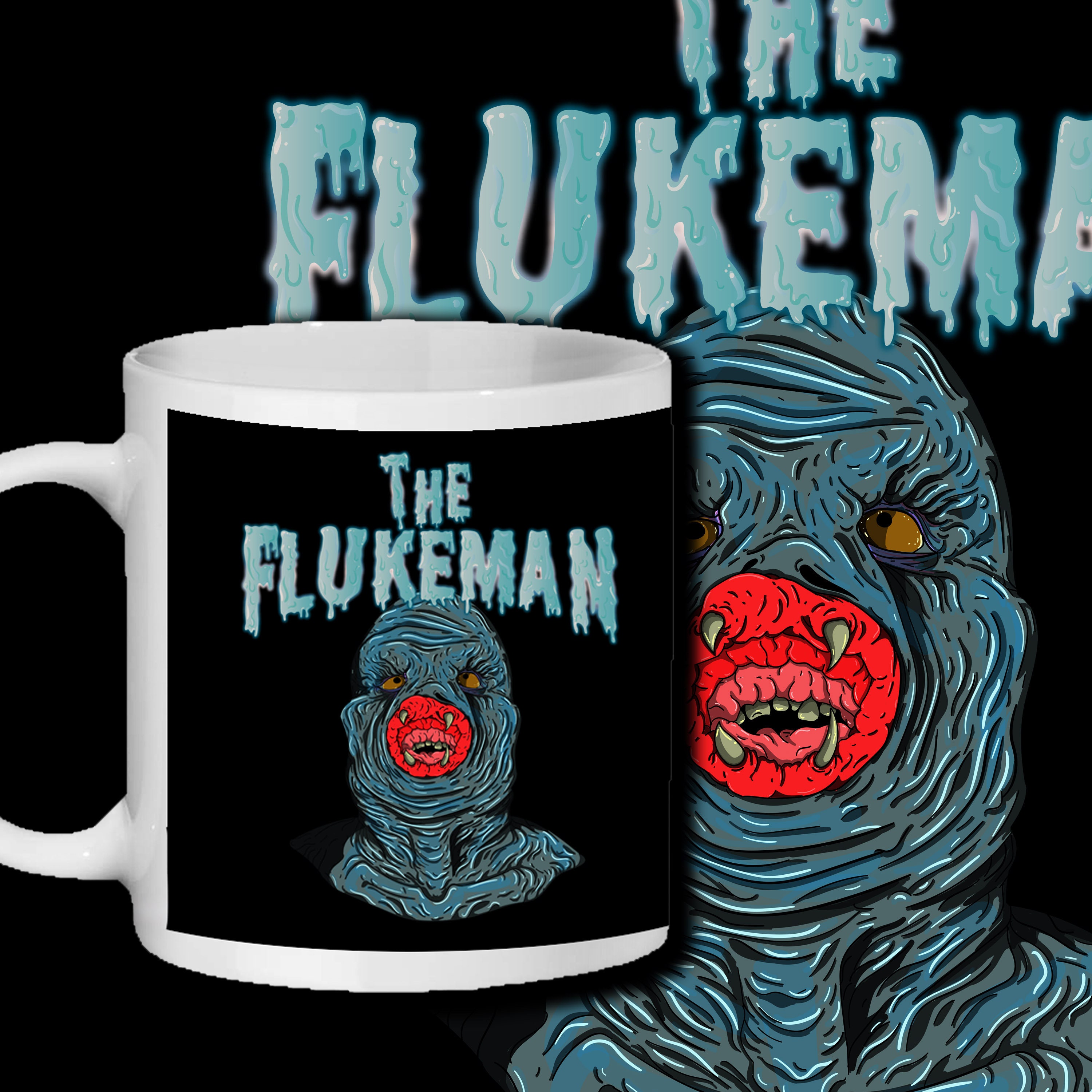 Flukeman Monster the X Files Mulder and Scully Sci Fi TV - Etsy