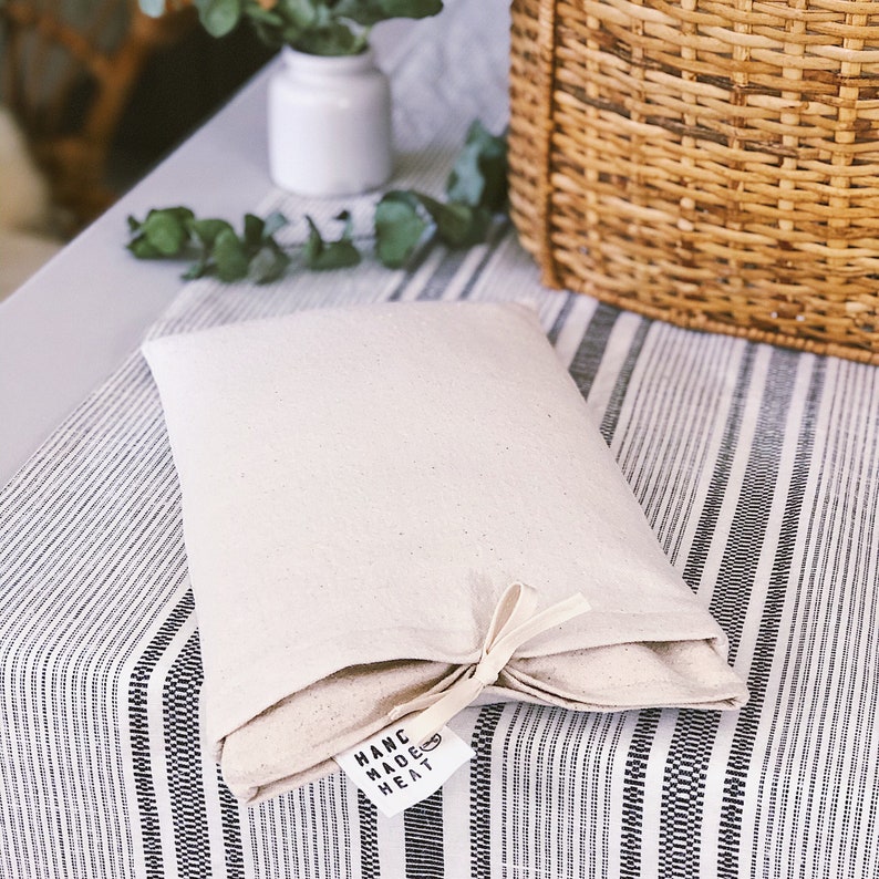 Heat Pack Large Heat Pad Nontoxic Rice Pack Anxiety Relief - Etsy