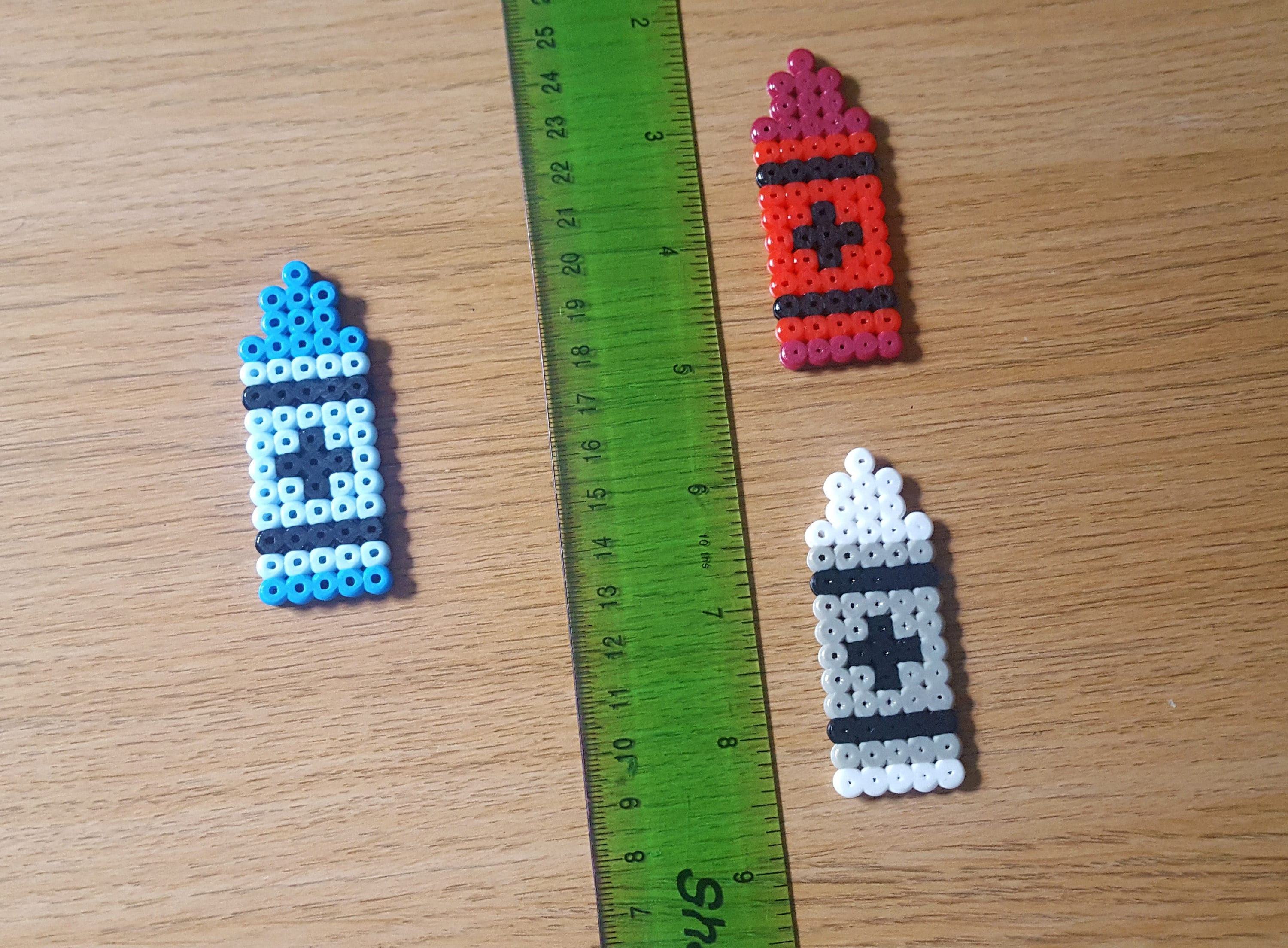 Crayon Pixel Art 8bit Colourful Art and Craft Keychain - Etsy
