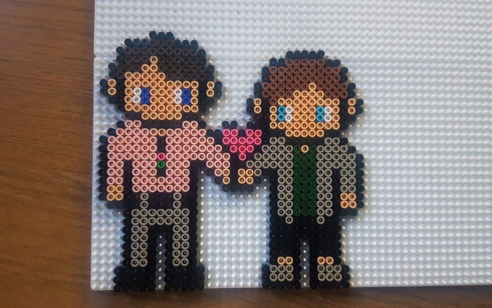 CUSTOM Pixel Art People Home Decoration Magnet Valentine - Etsy