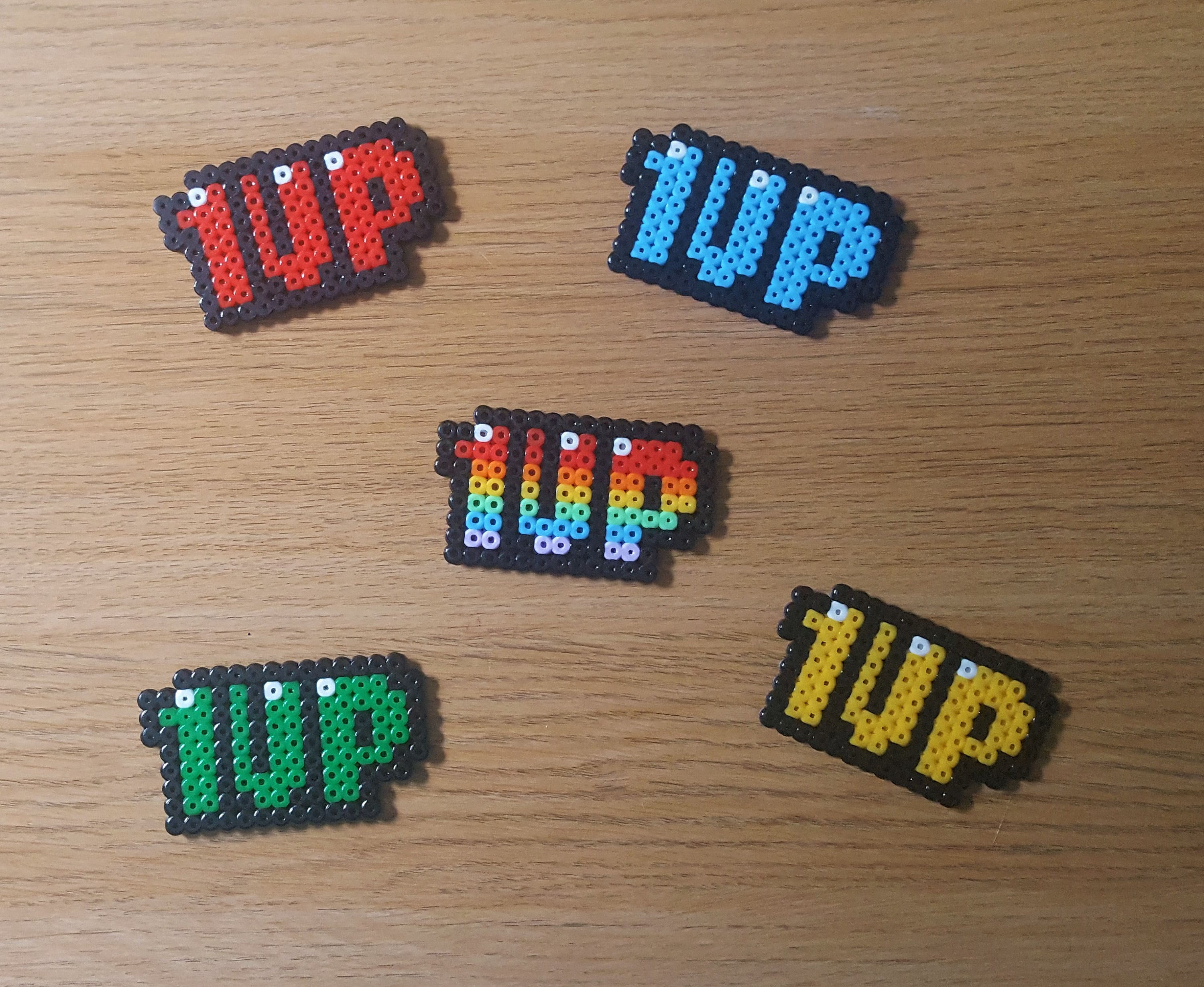 1-up 1UP Pixel Art Video Game Magnet Keychain Phone Charm - Etsy Hong Kong