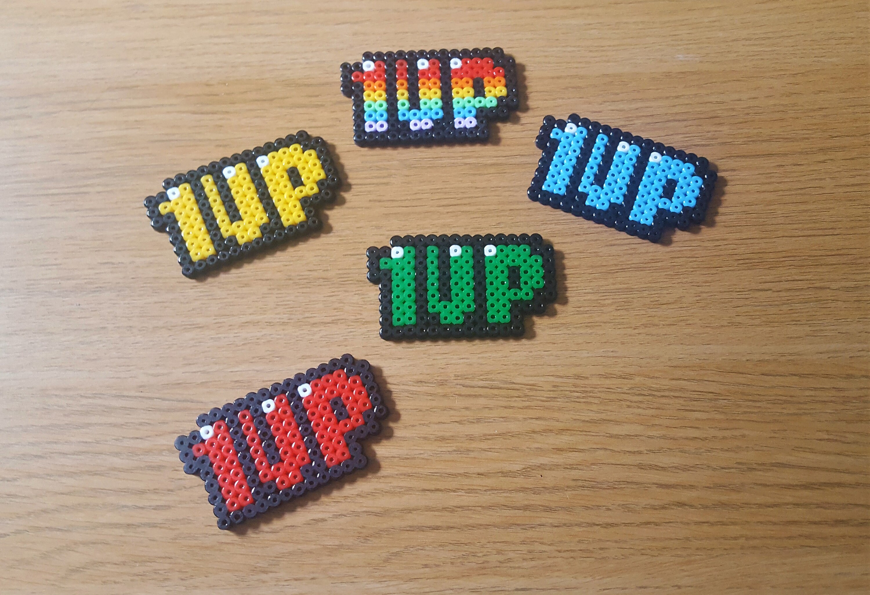 1-up 1UP Pixel Art Video Game Magnet Keychain Phone Charm - Etsy Hong Kong