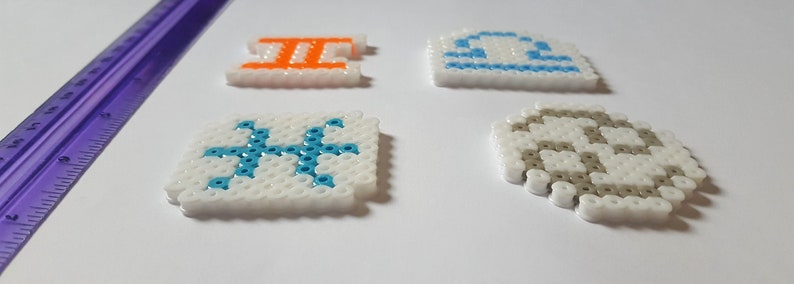 Zodiac Astrology Star Signs Pixel Art Magnet Pin Keychain - Etsy