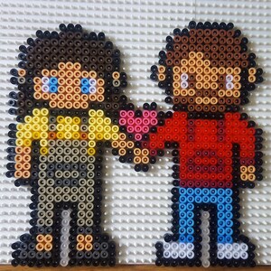 CUSTOM Pixel Art People Home Decoration Magnet Valentine Gift Idea ...