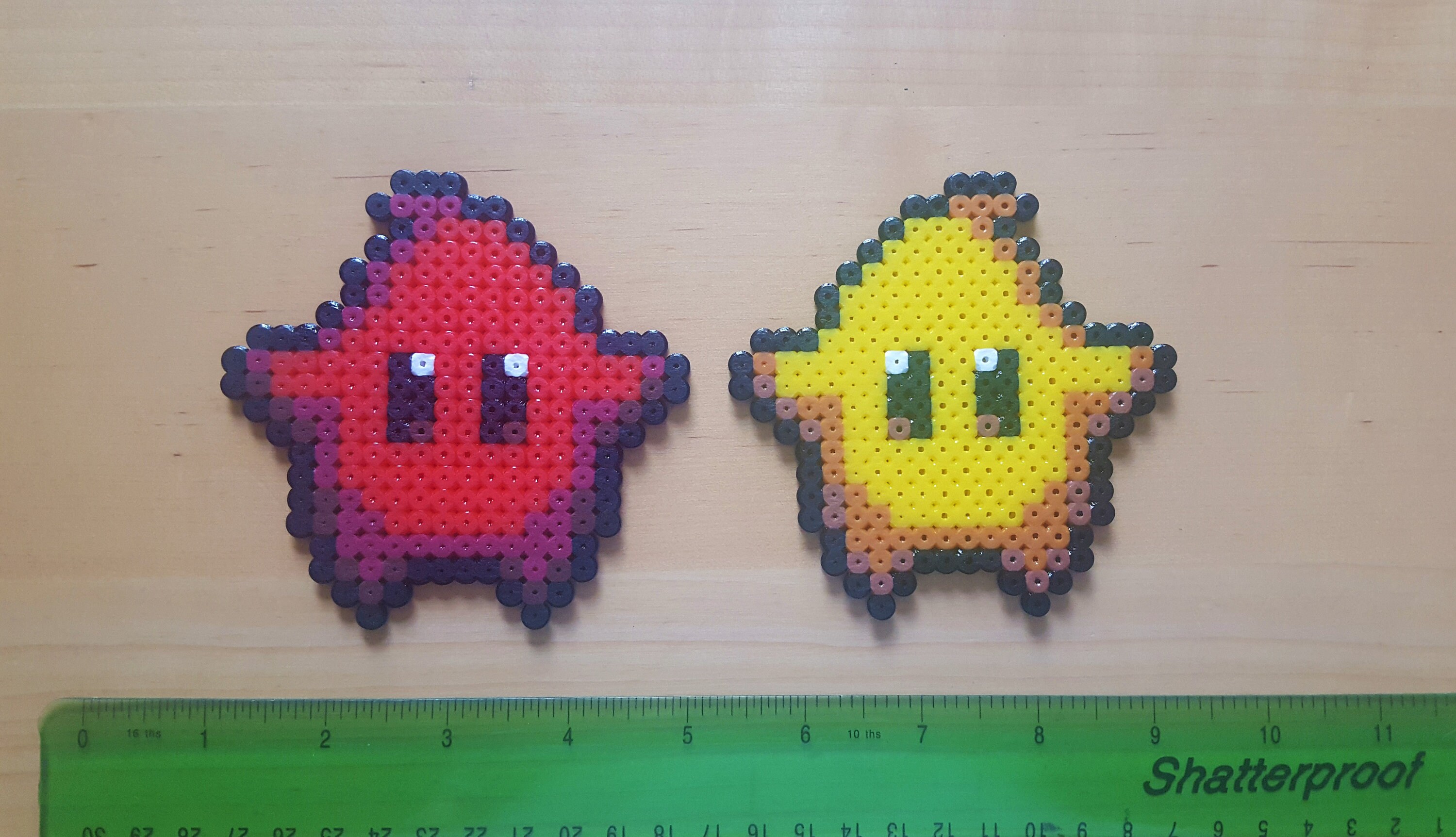 Luma Super Mario Galaxy Pixel Art Magnet Keychain Badge Cake - Etsy UK