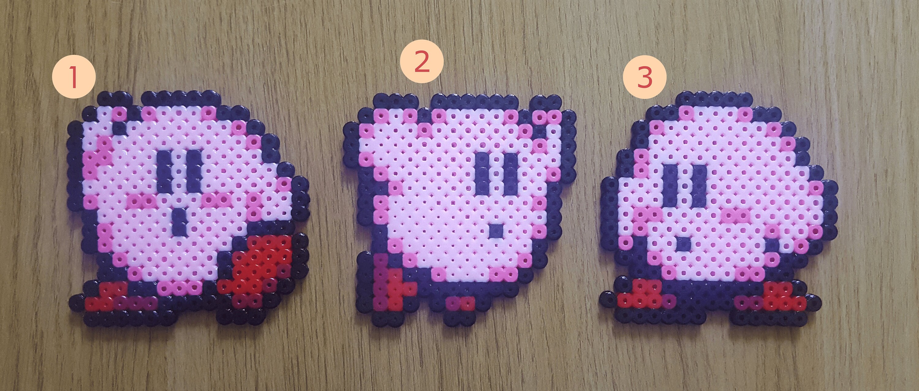 Kirby Retro Gaming Pixel Art Magnet Keychain Badge Kirby - Etsy Australia