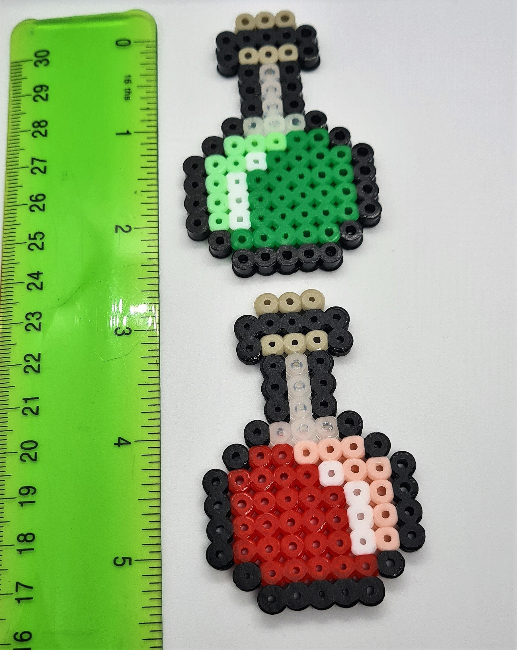 Pixel 8-bit Potion Bottles Magnet Keychain Badge Phone - Etsy